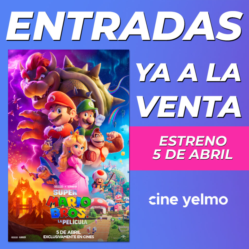 Super Mario Bros, la película – Centro Comercial Rincón de la Victoria